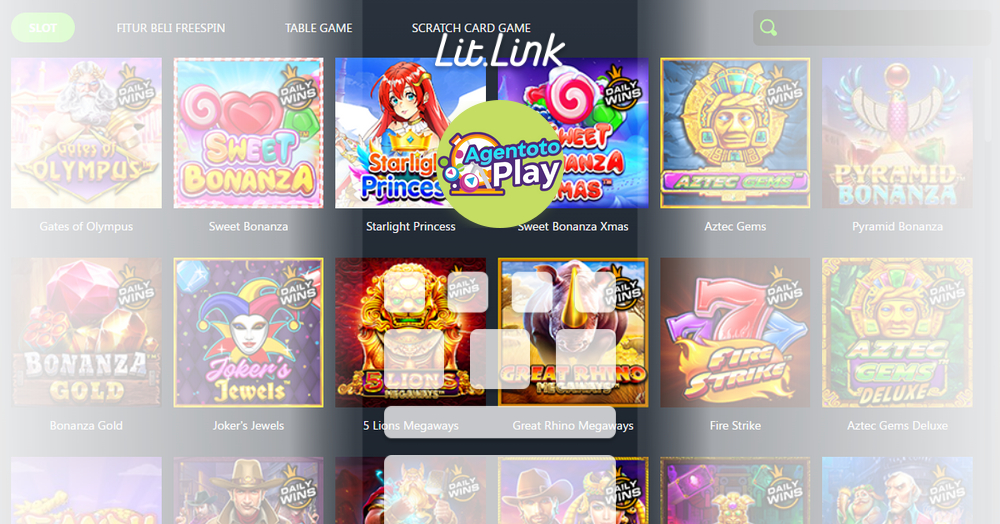 AGENTOTOPLAY » Situs Judi Slot Terbaik dan Terpercaya no 1 lit.link(リットリンク)