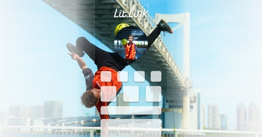 Freestyle Footballer TOMMY lit.link(リットリンク)