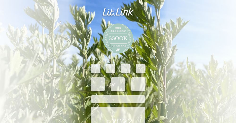 ソウル明洞3年熟成獅子足よもぎ蒸し専門店SSOOK lit.link(リットリンク)