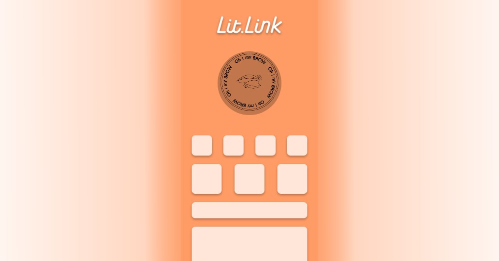 Oh! my BROW official lit.link(リットリンク)