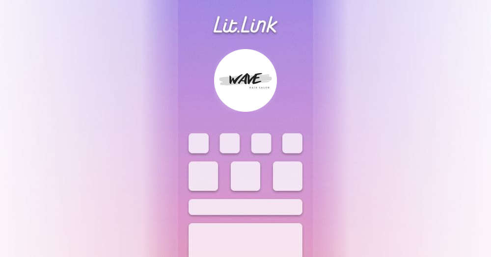 hair salon WAVE lit.link(リットリンク)