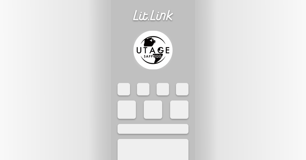 UTAGE SAPPORO lit.link(リットリンク)