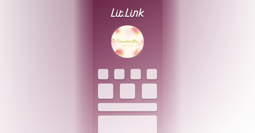 Harutonari mizuhiki handmade lit.link(リットリンク)