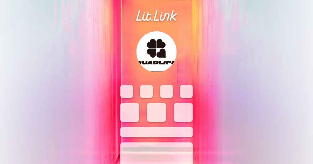 QUADLIPS SNS lit.link(リットリンク)