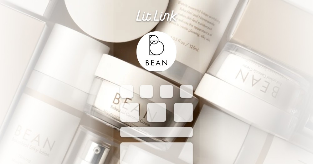 BEAN Products | 公式 lit.link(リットリンク)