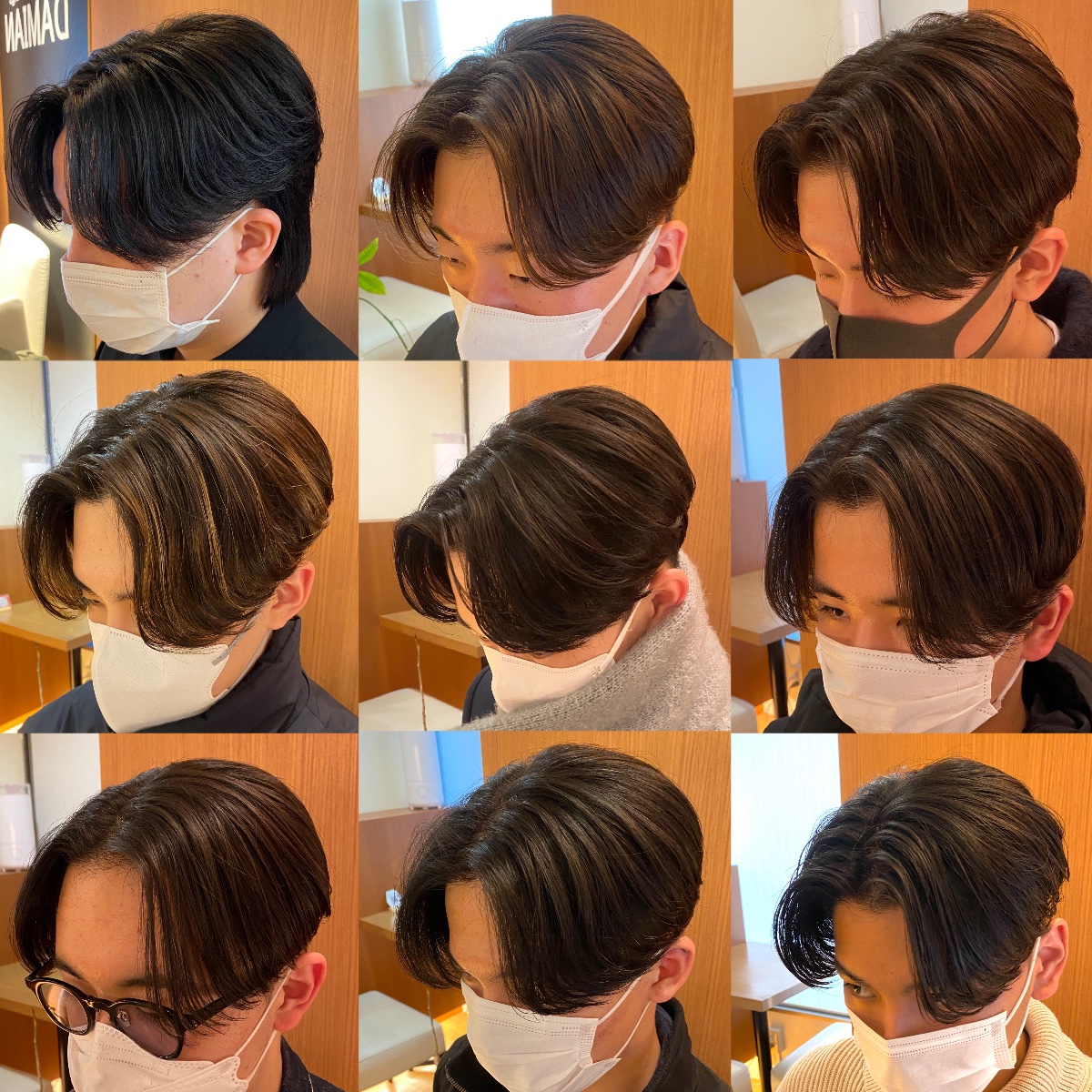 曲がる縮毛矯正/ブリーチ毛パーマ/メンズパーマ