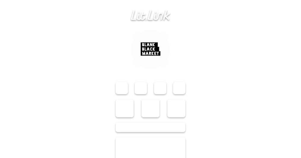 BLANK BLACK MARKET lit.link(リットリンク)