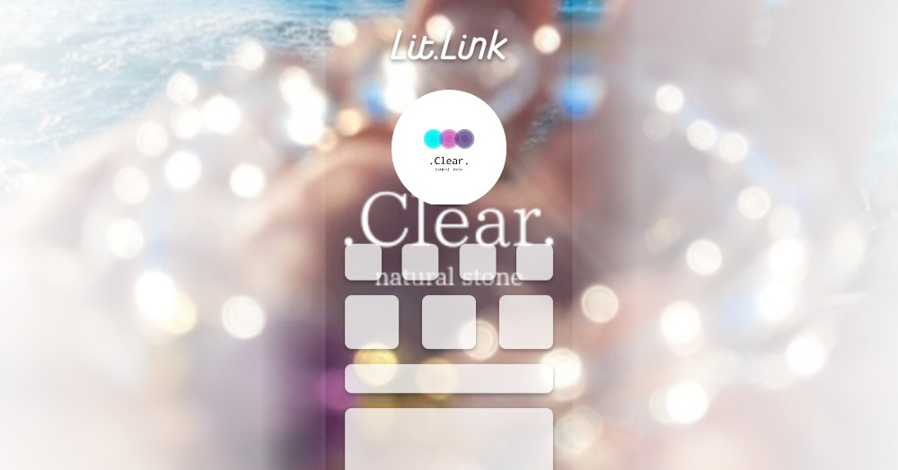 天然石Clear. lit.link(リットリンク)