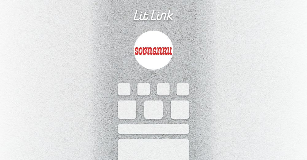 SOBAGARU lit.link(リットリンク)