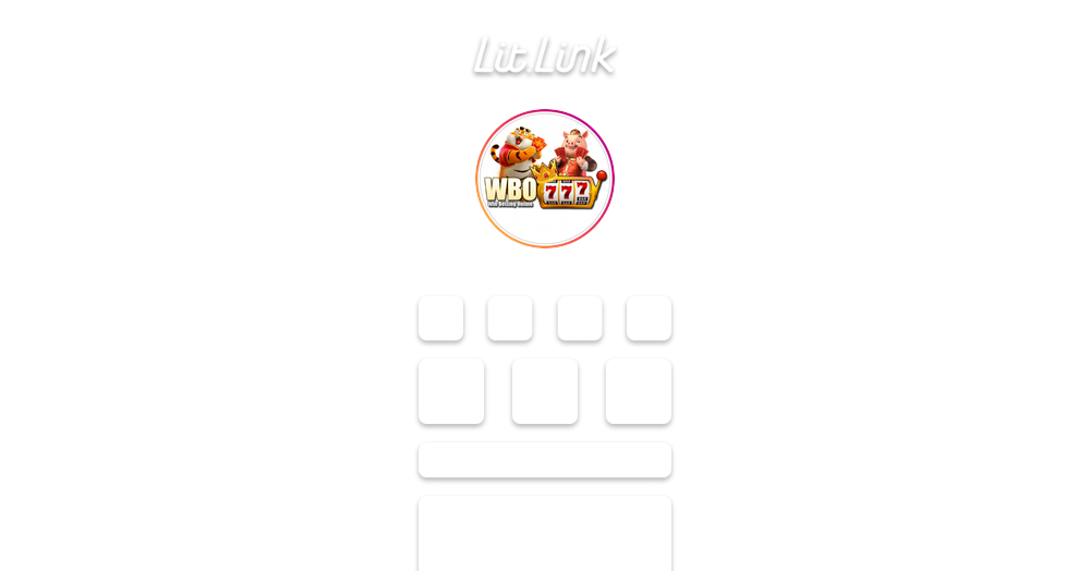 WBO777 : Situs slot gacor | Agen Slot Resmi lit.link(リットリンク)