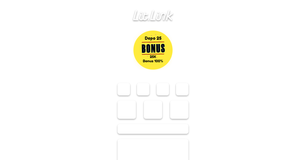 Depo 25 Bonus 25 Bonus New Member 100% To Kecil x5 x7 x9 x10 x12 x15 ...